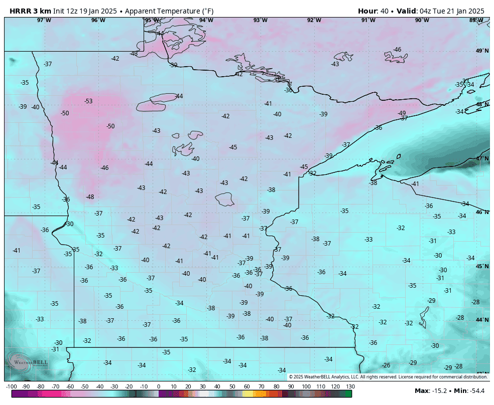 Here are the coldest wind chills in Minnesota — and worse is coming ...