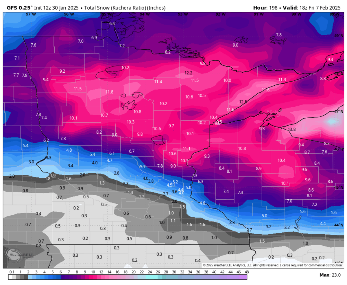 Several chances for snow as winter ramps up in Minnesota next week ...
