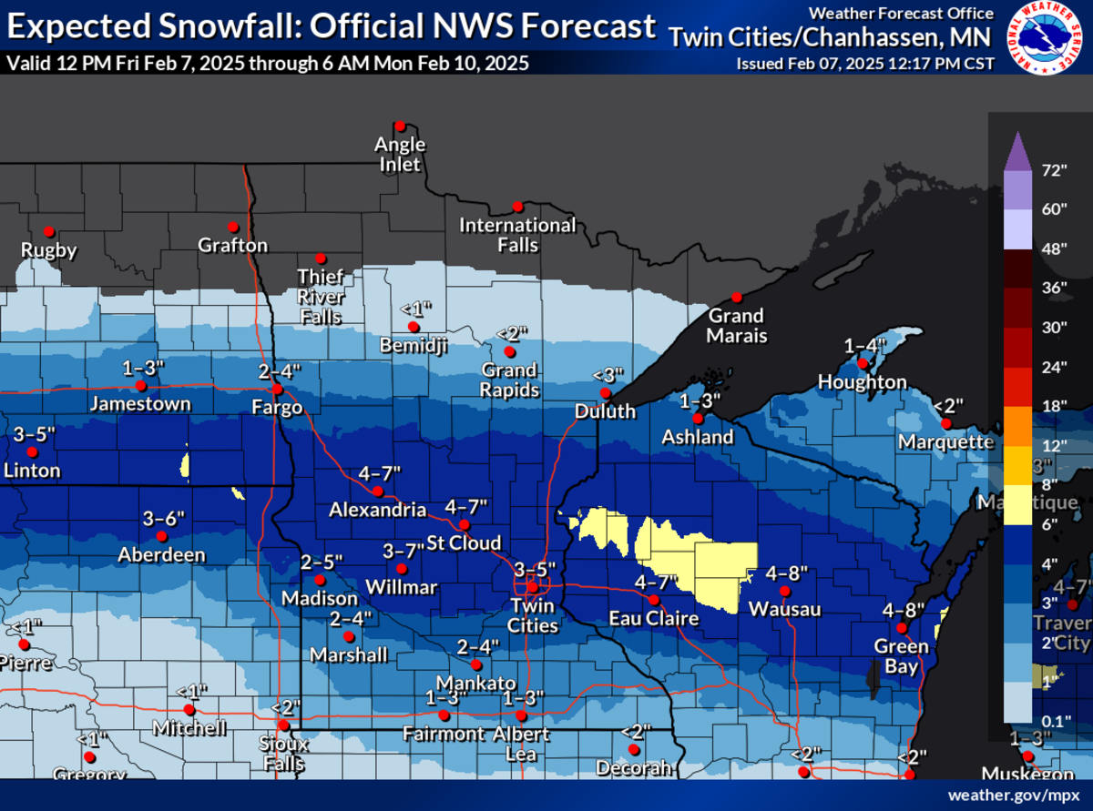 Minnesota snowstorm forecast rapidly changing – what's happening ...
