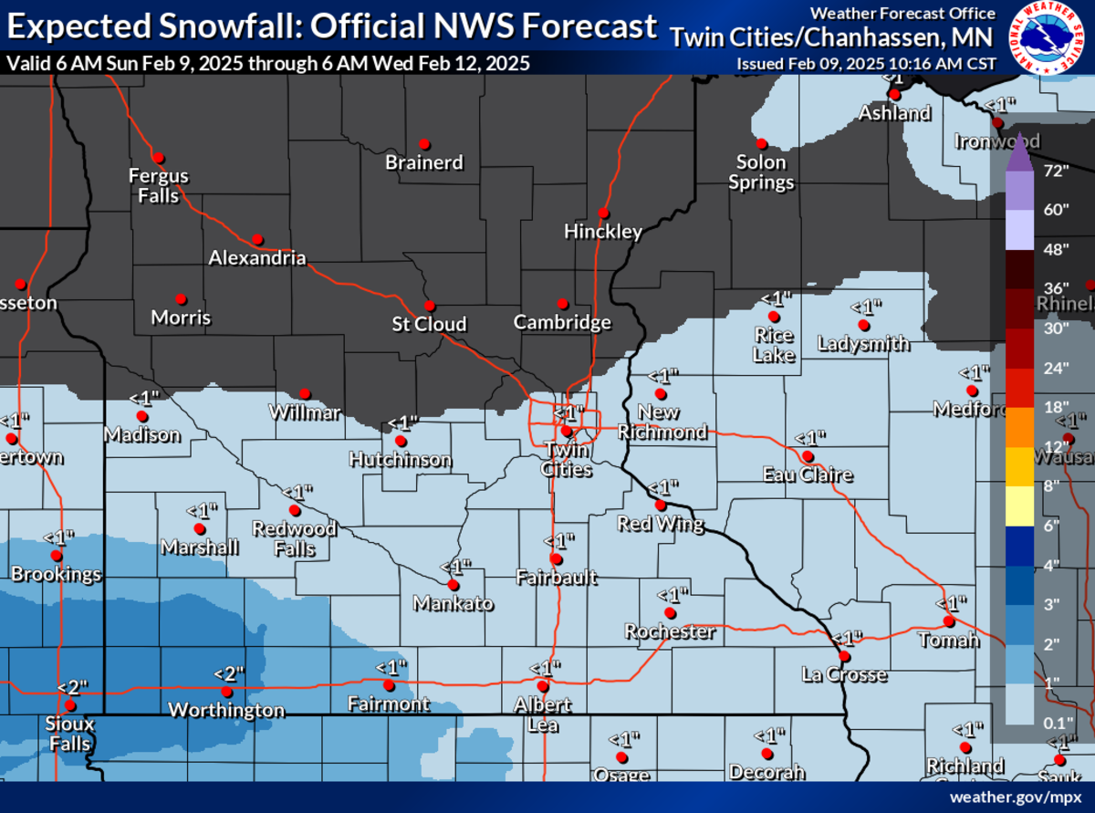 Snow outlook this week in Minnesota: What are the models showing ...