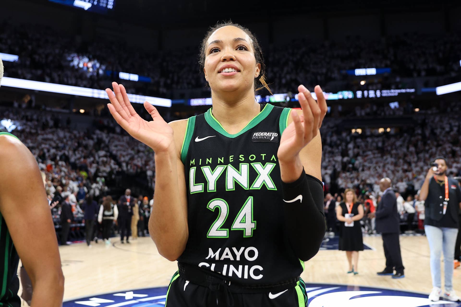Report: Lynx star Napheesa Collier donates prize money to her staff ...