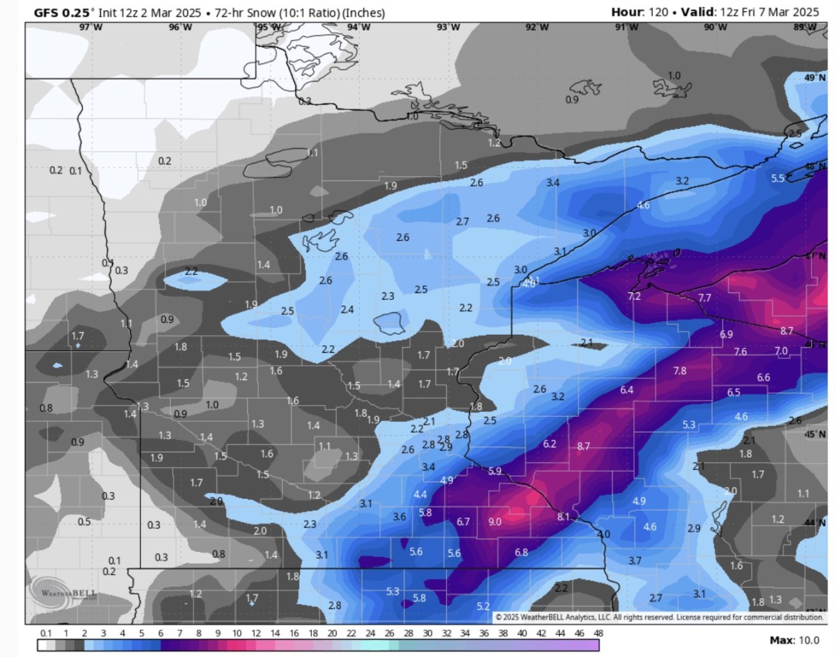 Plowable snow looks likely in Minnesota as 'abnormally strong' cyclone ...
