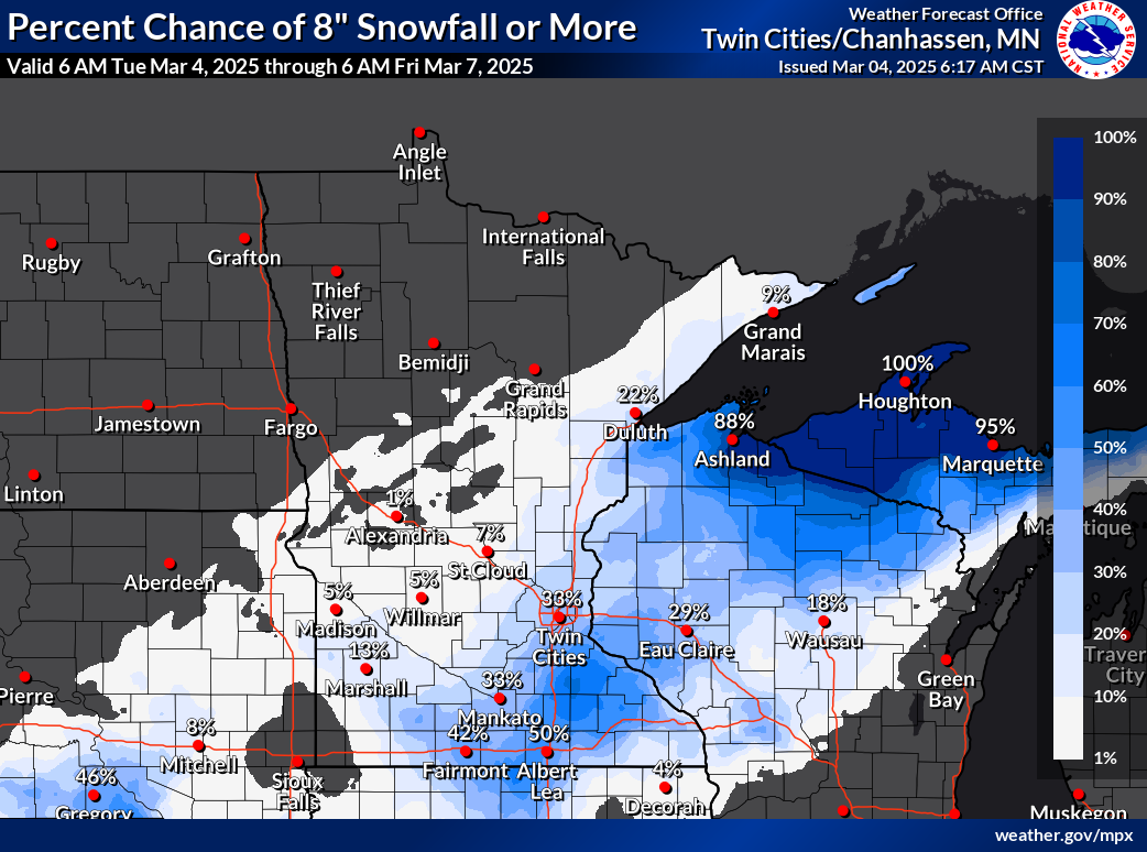 Blizzard, winter storm warnings ahead of 'heavy snow and ferocious ...