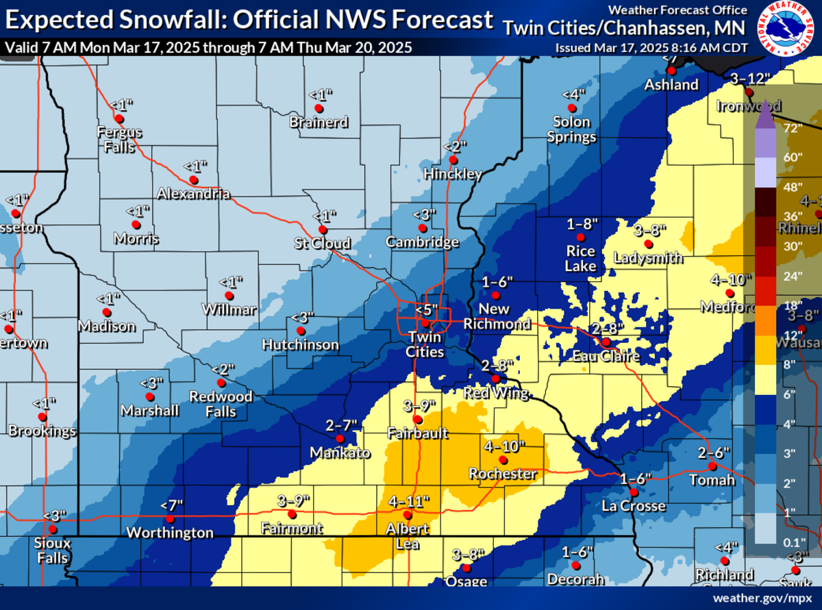 Minnesota is about to get hit by another blizzard: Where and how much ...