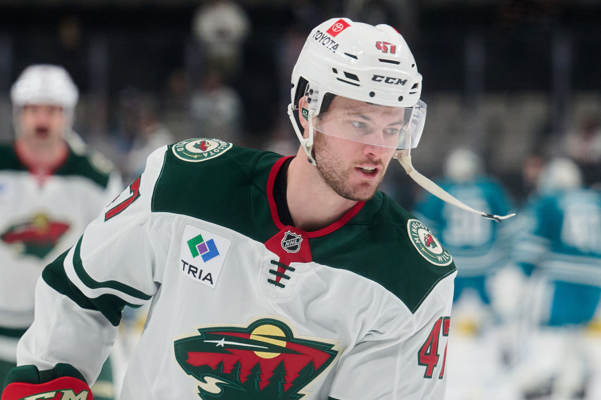 Wild recall defenseman Cameron Crotty from Iowa under emergency ...