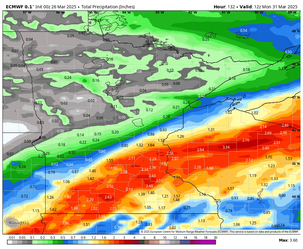 Will weekend storm be boom or bust? Latest models put Twin Cities in ...