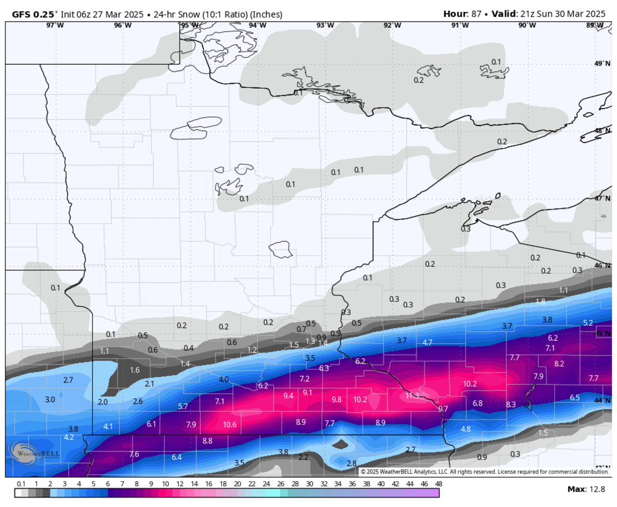 Minnesota forecast: Crazy temperature spread, severe storms, rain ...