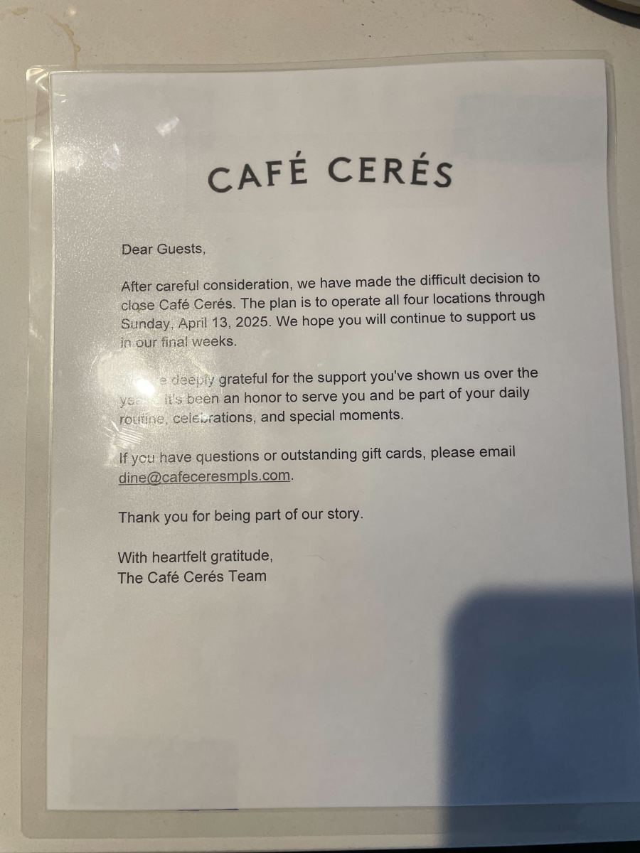 All four Café Cerés locations will close in April - Bring Me The News