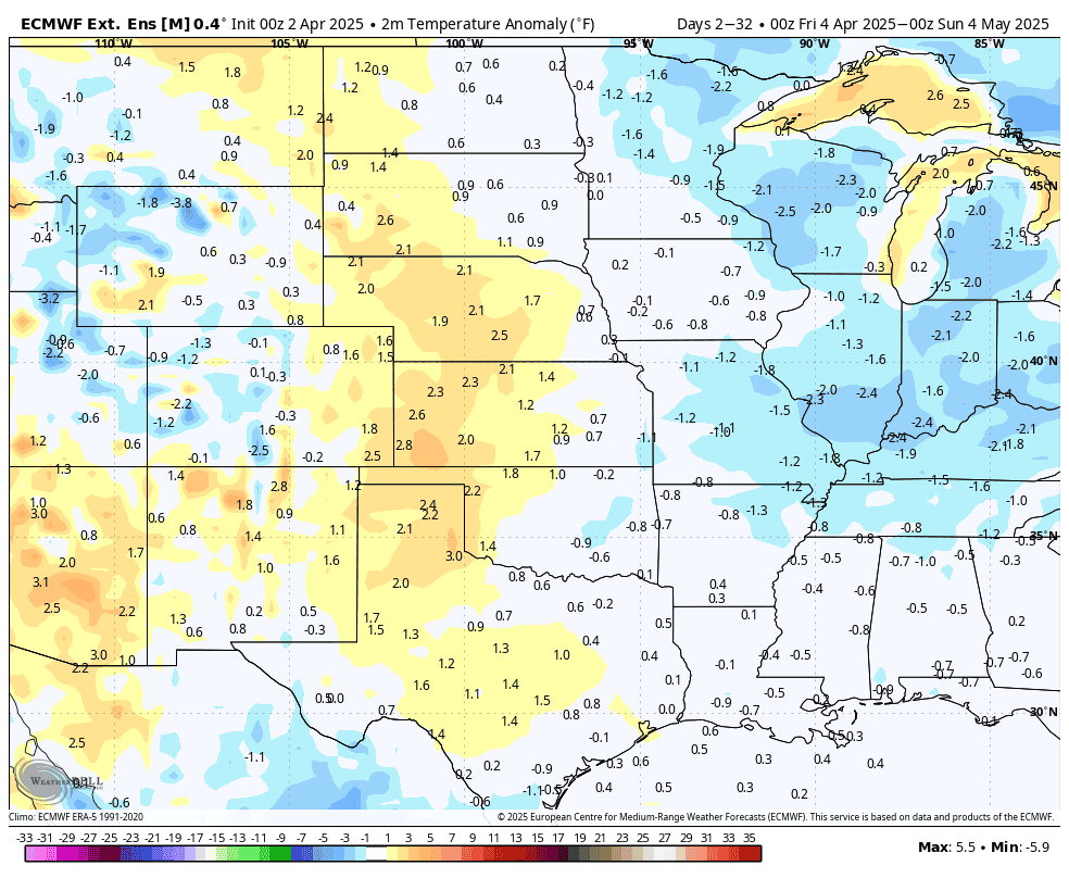 After an active March, what weather can Minnesota expect in April ...