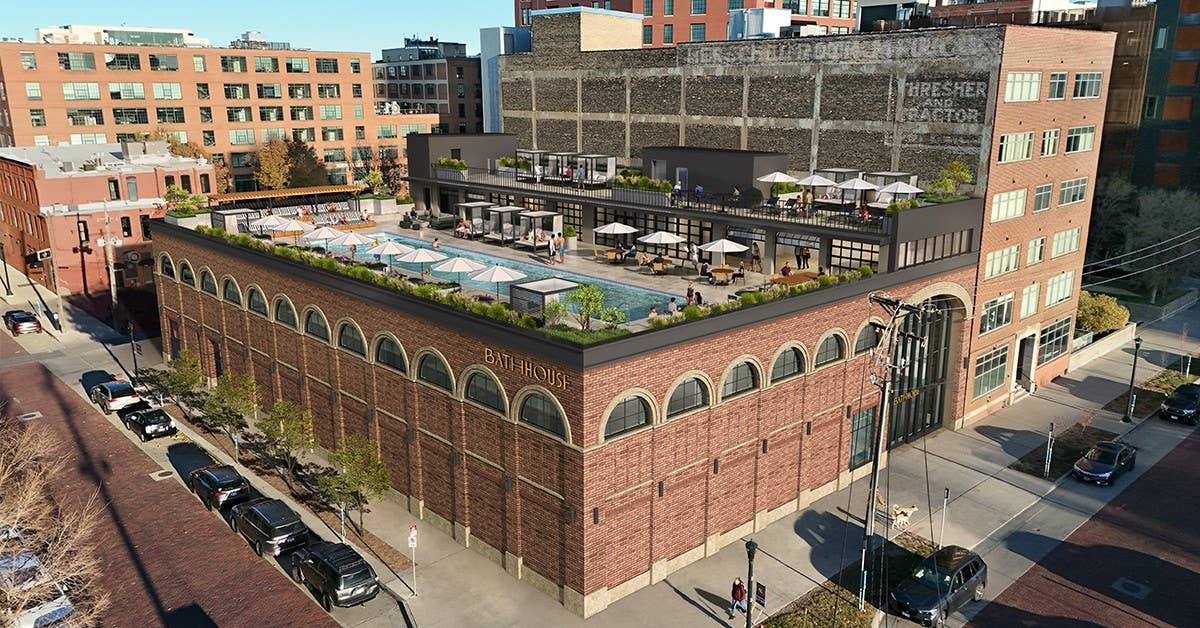 Bathhouse to bring saunas, rooftop pool to the North Loop - Bring Me ...
