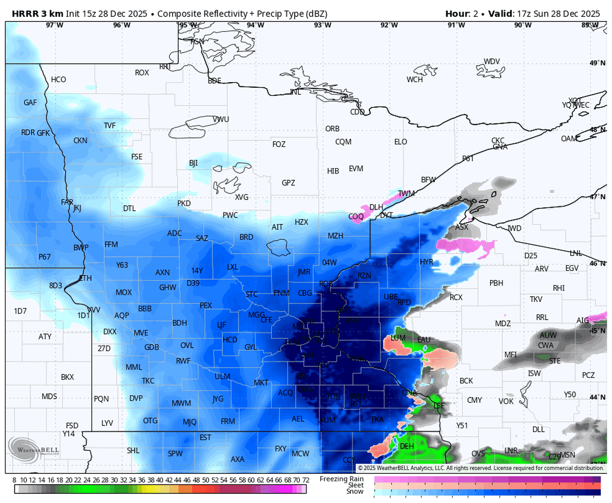 No-travel advisory issued for most of southern Minnesota as blizzard ...