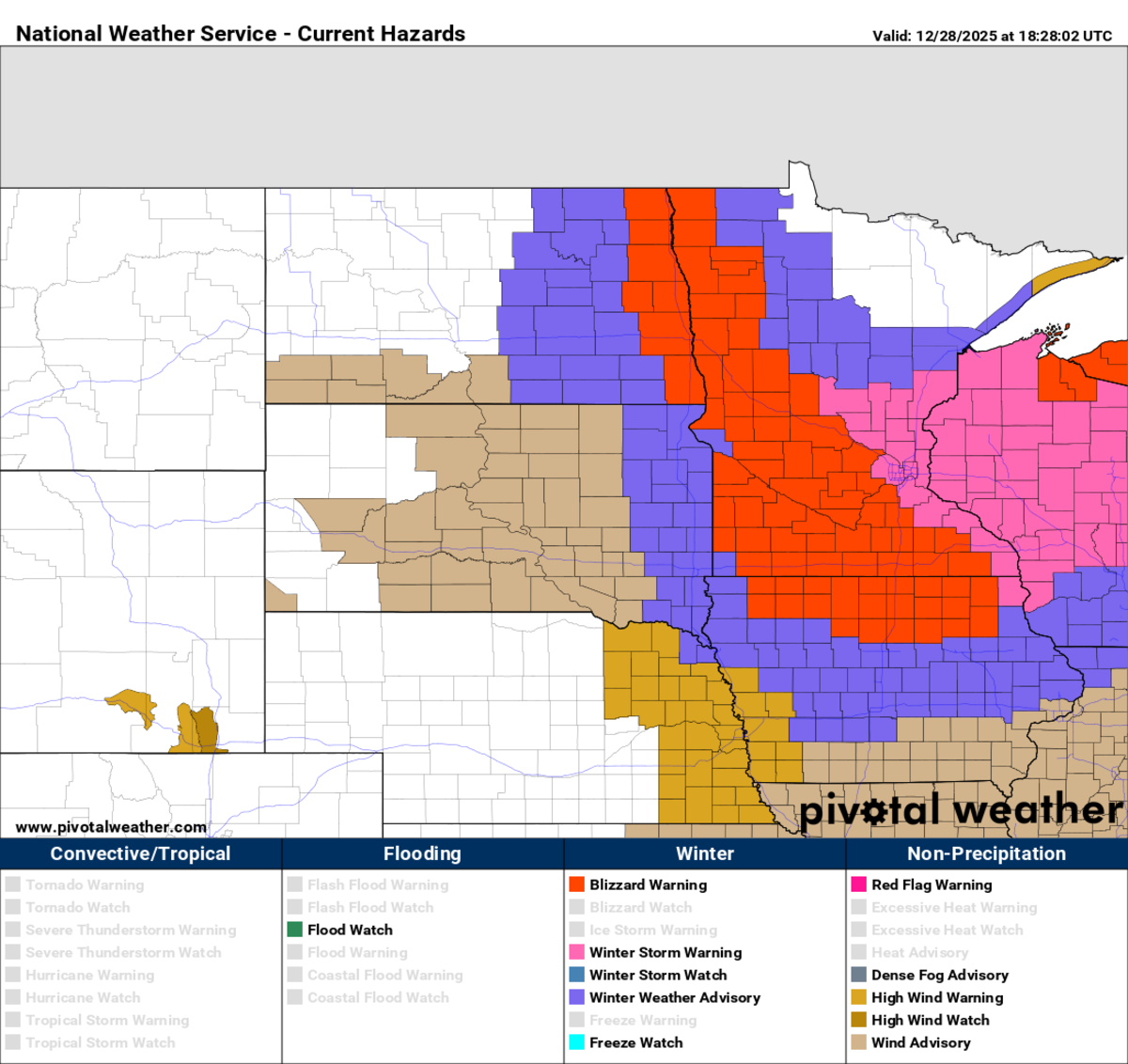 Live updates: Potent storm slams Minnesota with heavy snow, blizzard ...