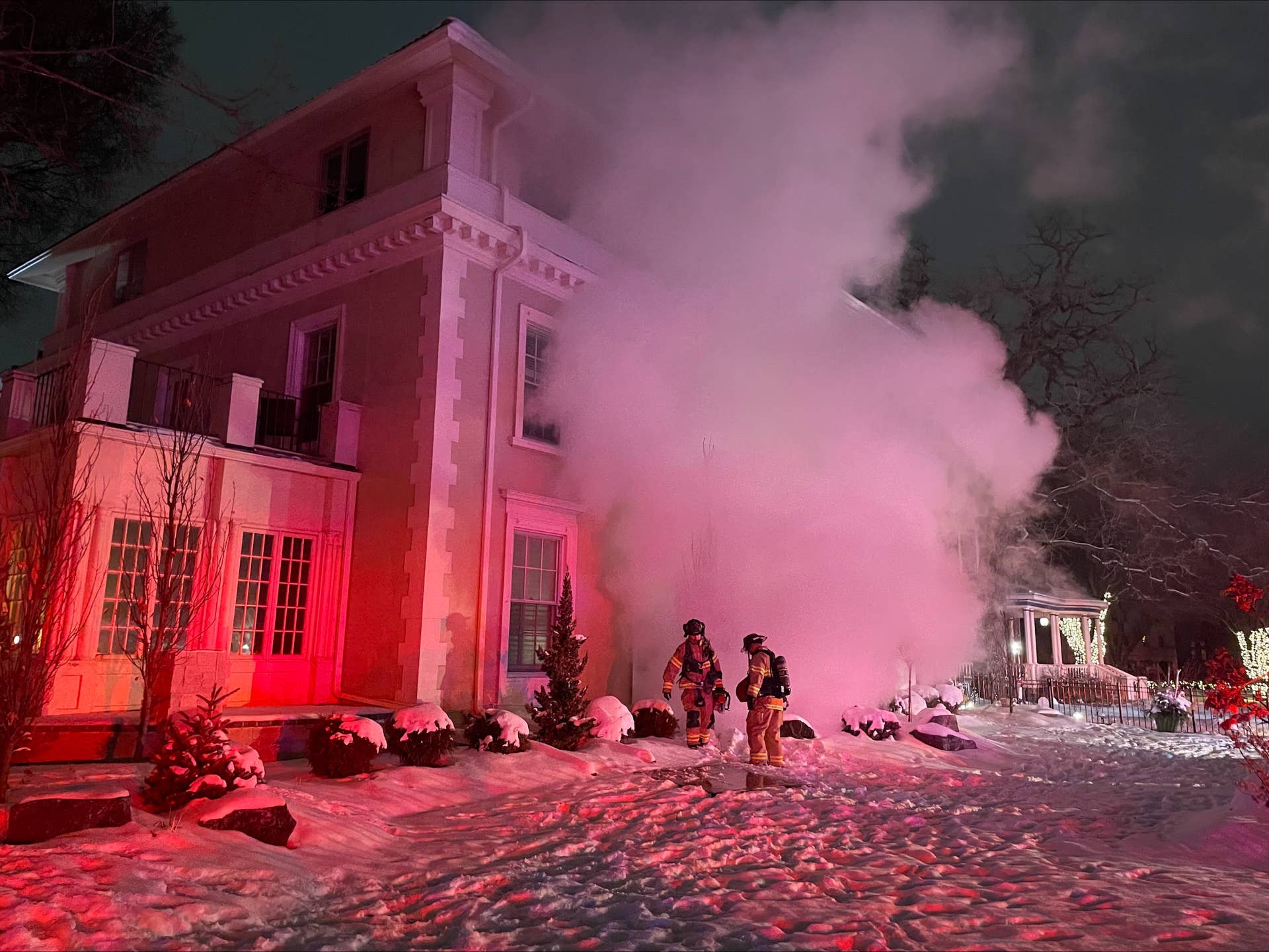 Victim in critical condition after fire at large house on St. Paul's ...