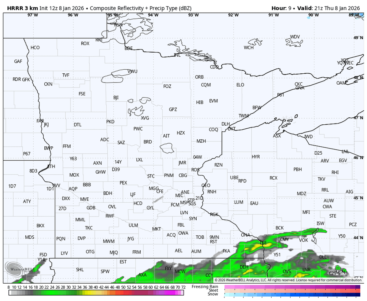 Rain transitions to snow Thursday, while Saturday storm mostly misses ...
