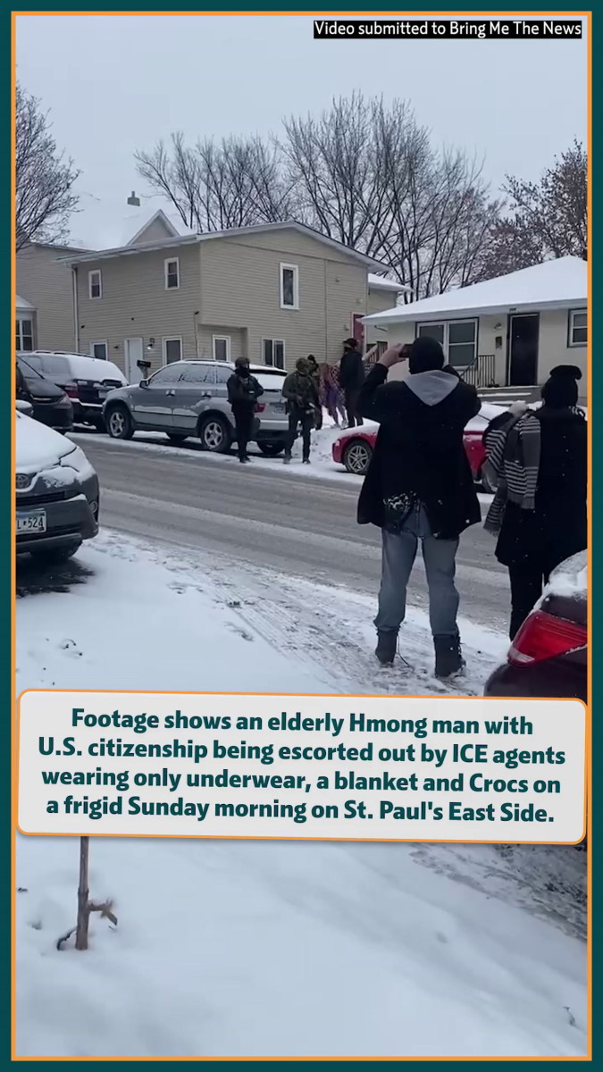 ICE agents detain elderly US citizen on frigid Sunday - Bring Me The News
