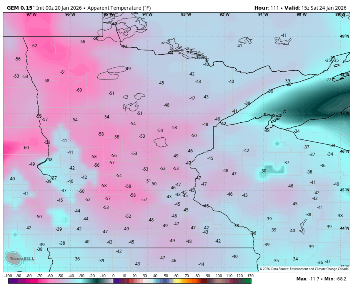 Snow first, then Minnesota braces for subzero temps and wind chills ...