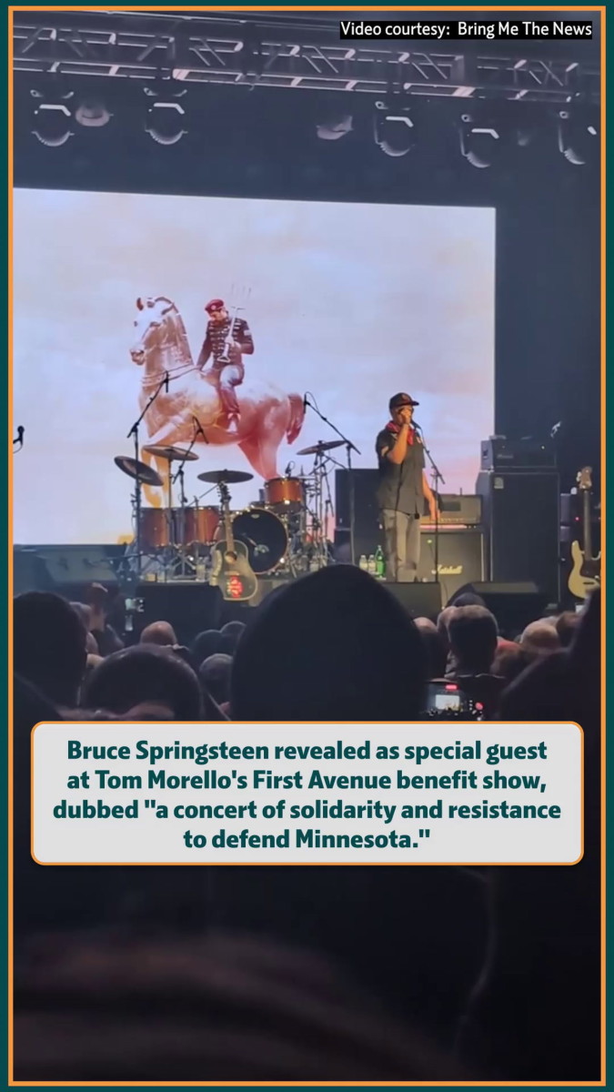 Bruce Springsteen revealed as special guest at Tom Morello's First ...