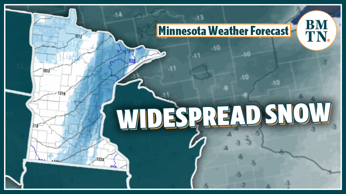 Widespread snow across Minnesota this weekend - Bring Me The News