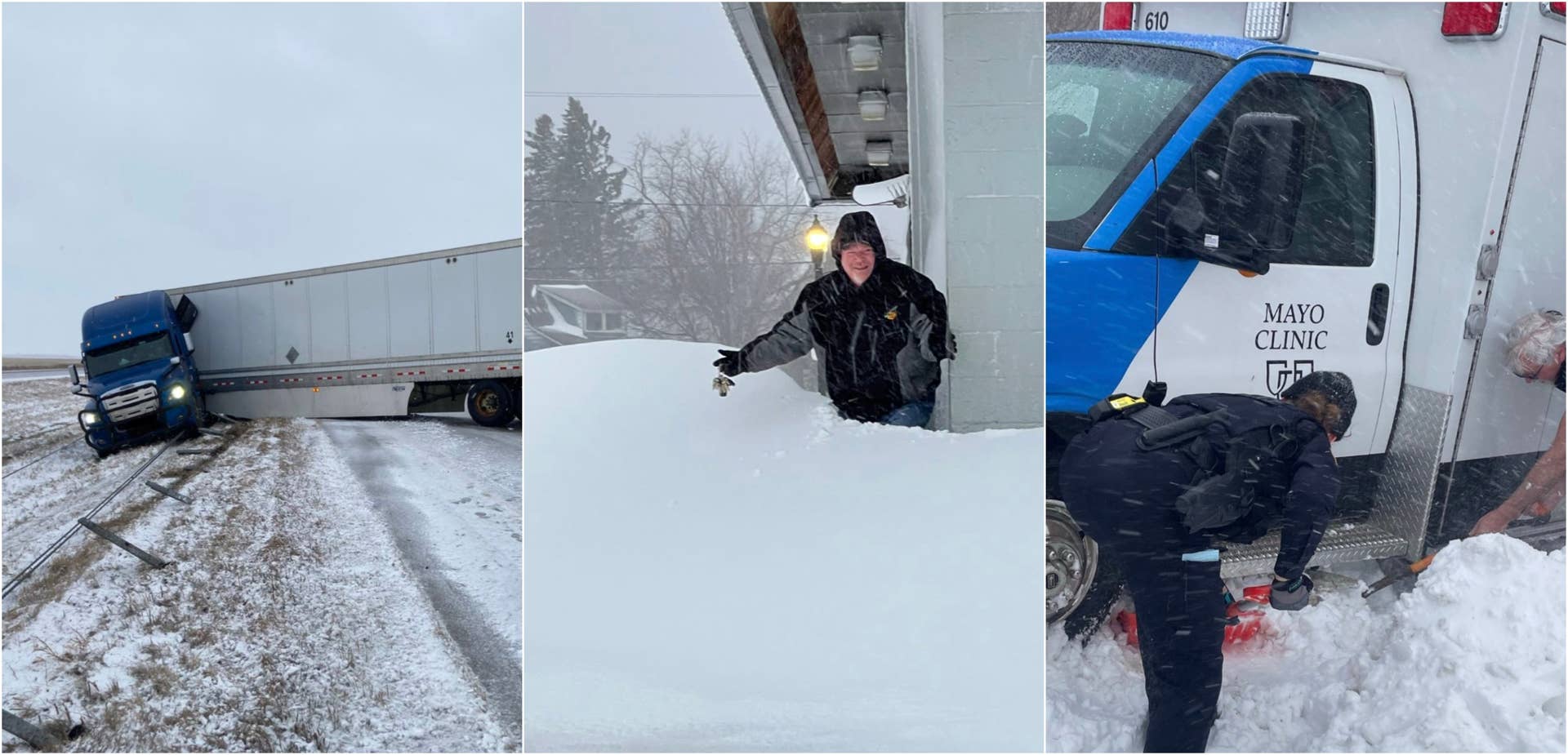 Pictures and video as massive blizzard causes chaos in Minnesota ...