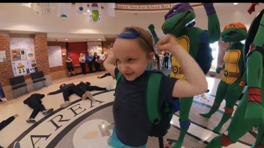 Watch: Boy with cancer becomes star of his own action movie - Bring Me ...