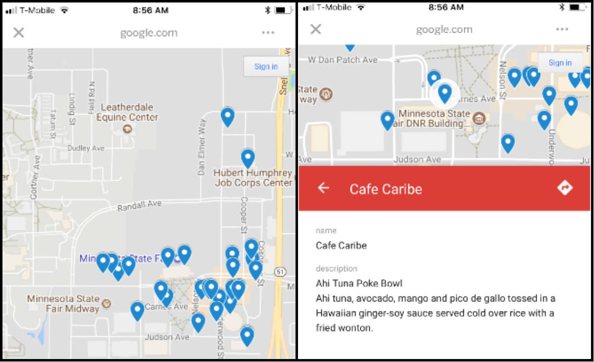 Fairgoer creates map for new State Fair foods and people love it ...