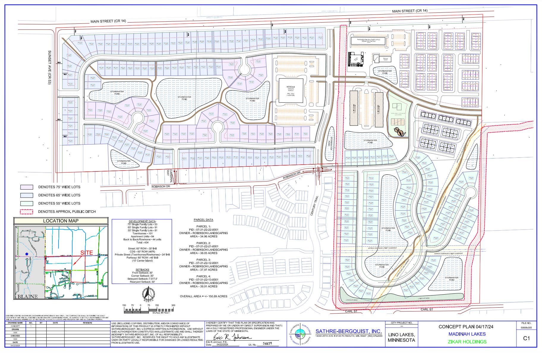 Lino Lakes development project that includes mosque divides residents ...