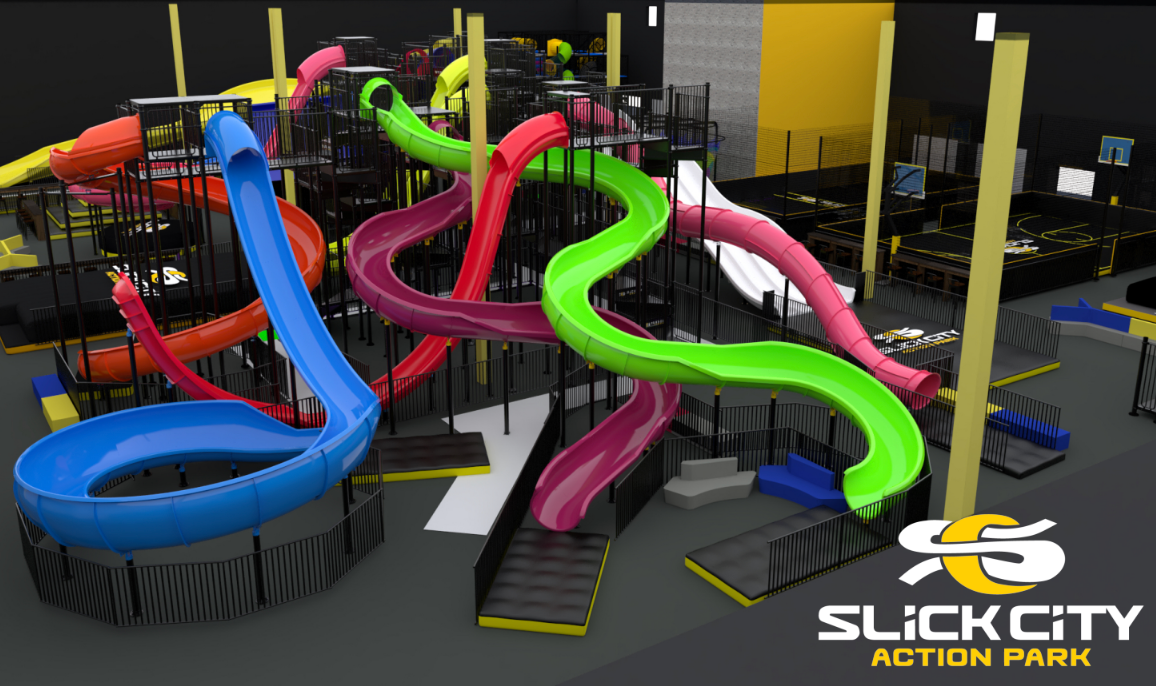 Slick City Action Park will open a second slide-packed indoor park this ...