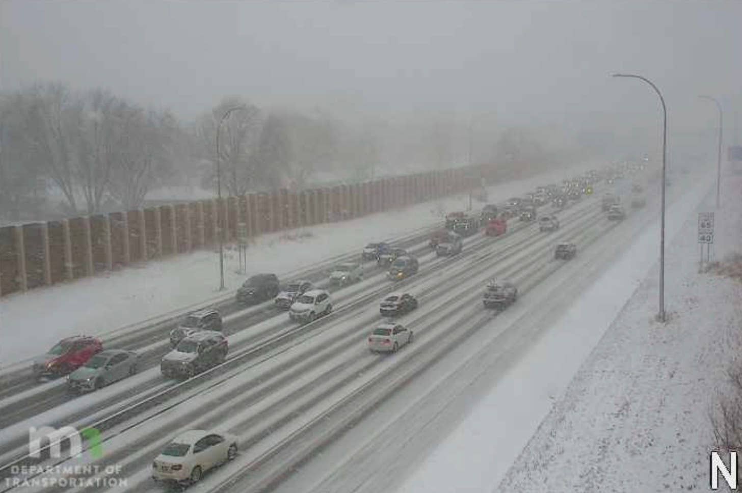 Heavy snow snarls Twin Cities commute; no travel advisories in southern ...