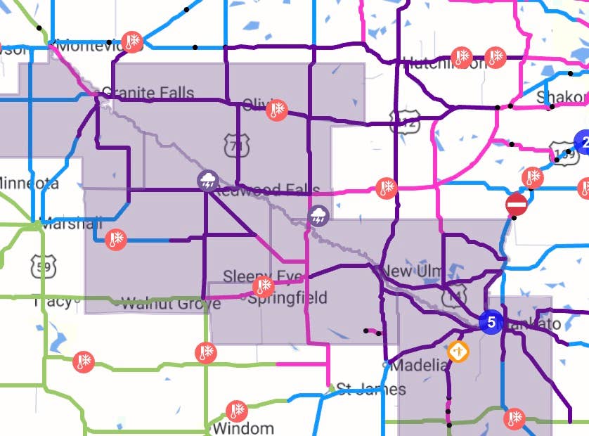 Heavy snow snarls Twin Cities commute; no travel advisories in southern ...