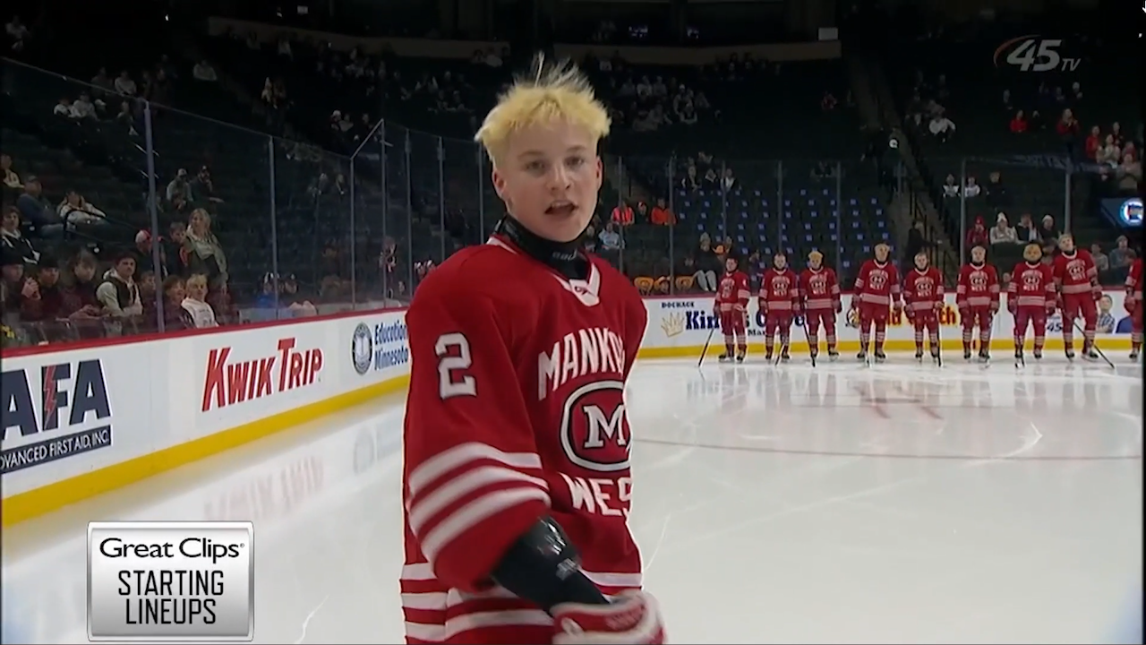 Hockey hair flowing at Day 1 of 2026 Minnesota state tournament - Bring ...