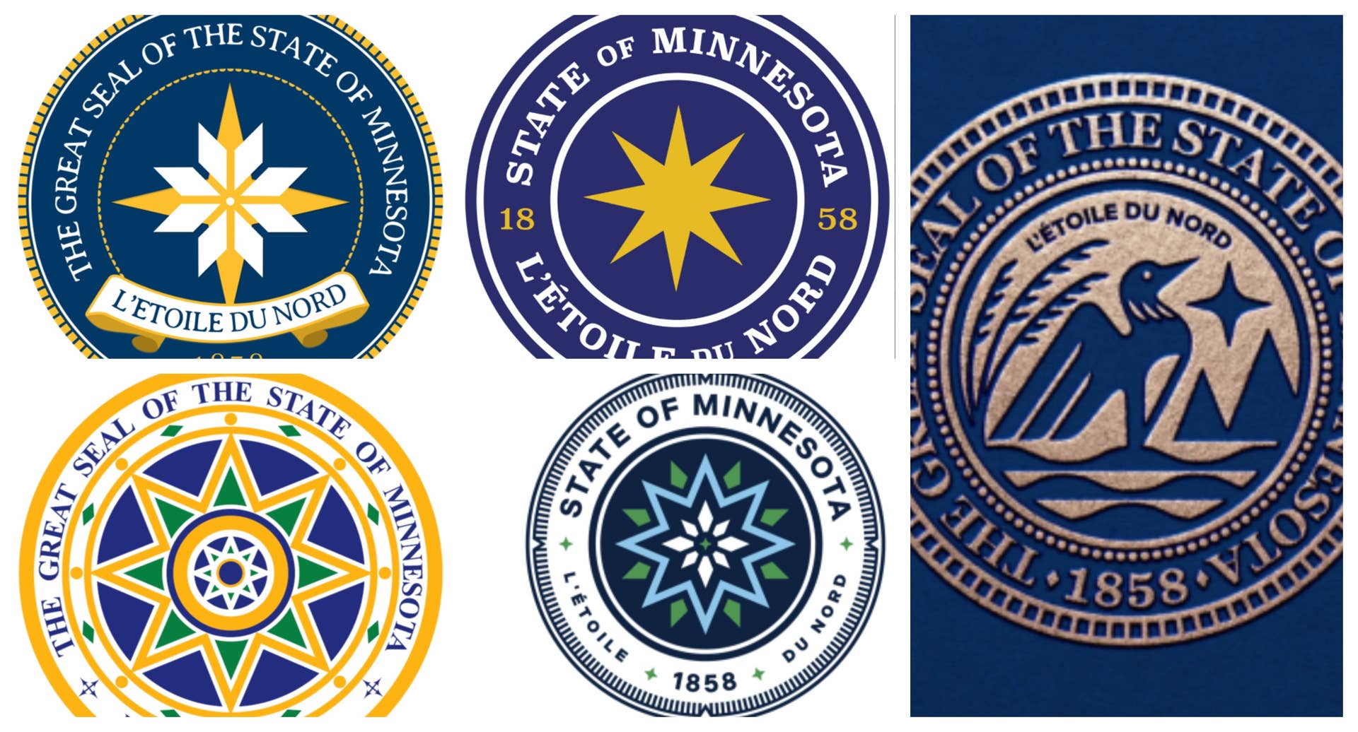 See the five finalists for Minnesota's new state seal - Bring Me The News